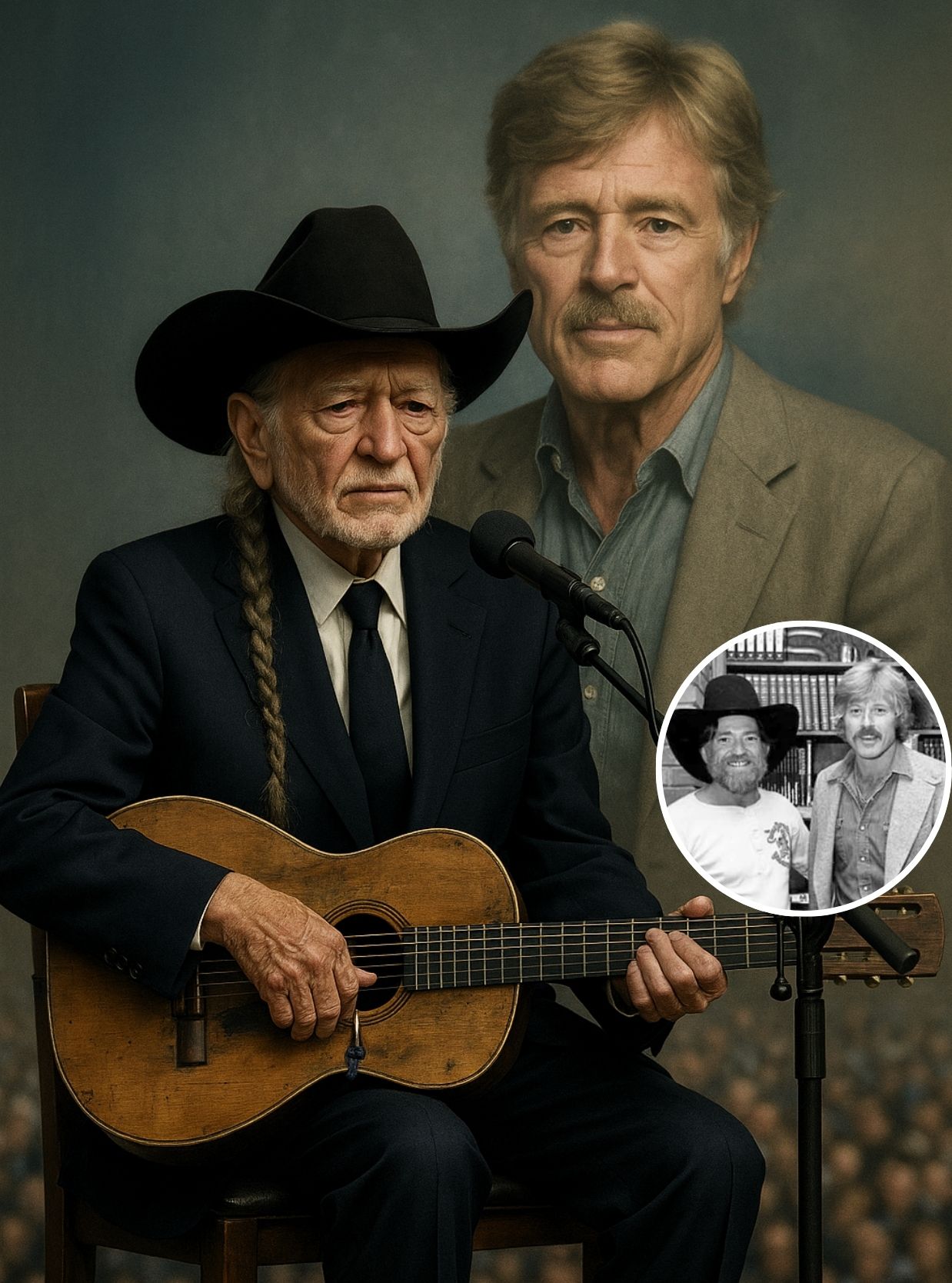 Before 60,000 fans — and millions more watching at home — Willie Nelson ...