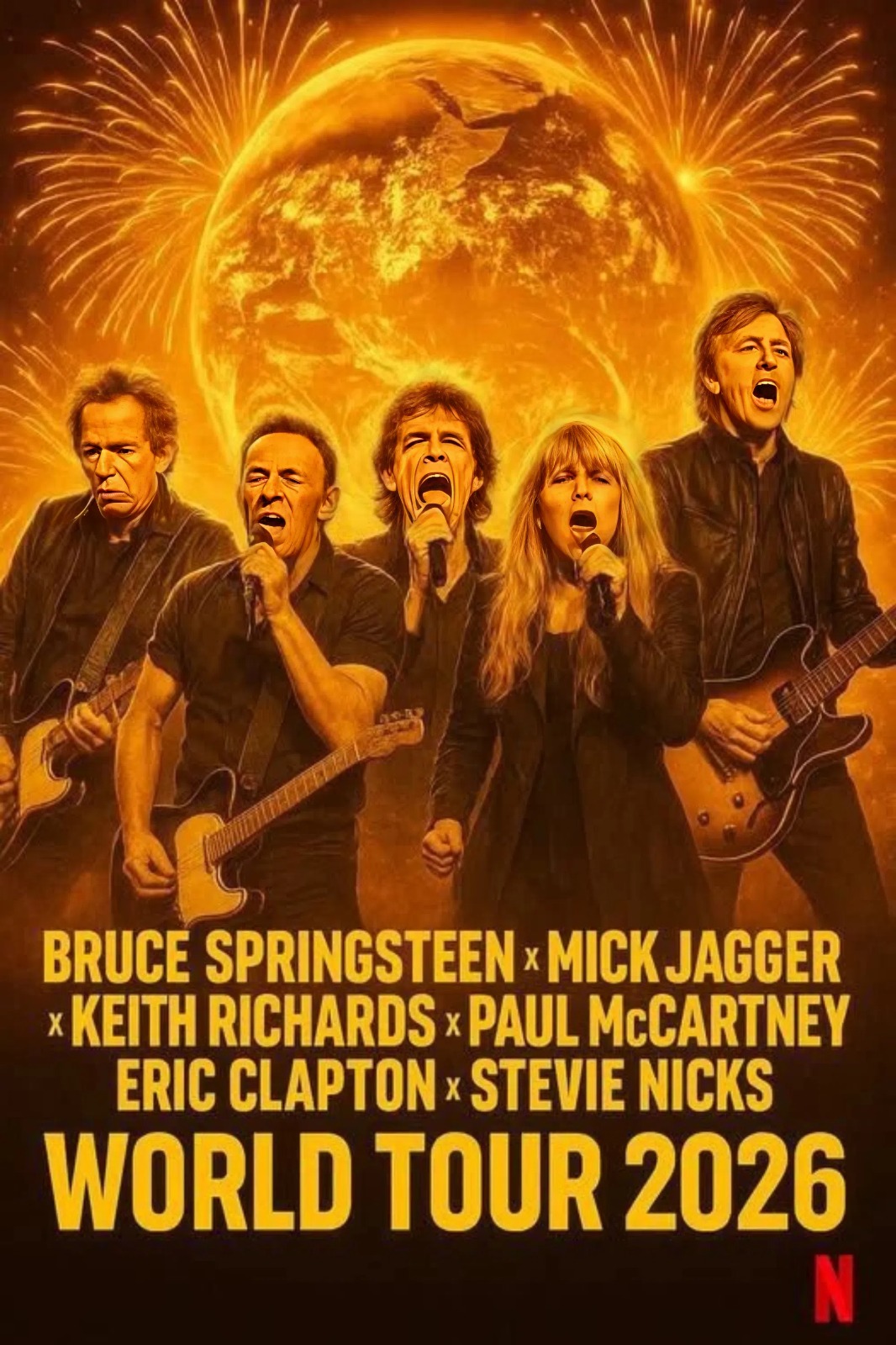 BREAKING NEWS: Bruce Springsteen, Mick Jagger, Keith Richards, Paul ...